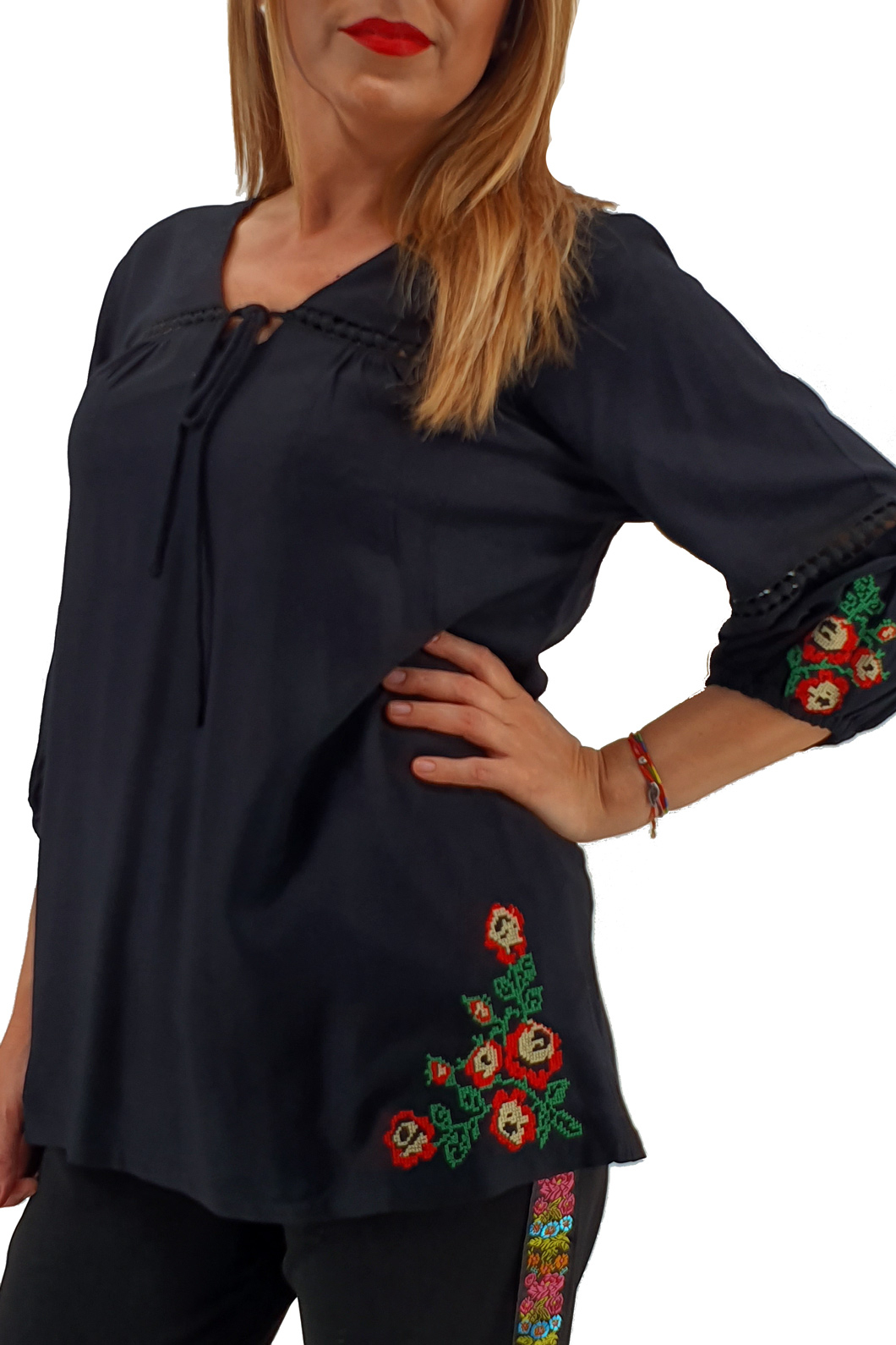 Bluza brodata Letitia - Ie Traditionala