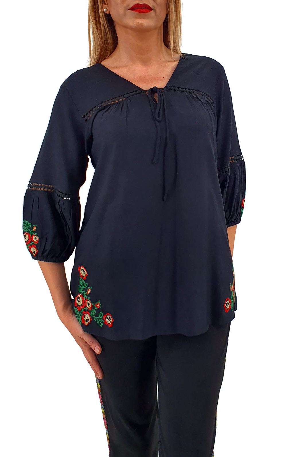 Bluza brodata Letitia - Ie Traditionala